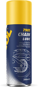 MANNOL Chain LUBE Fully Synthetic White Grease Chain Spray 7901 Chain ...