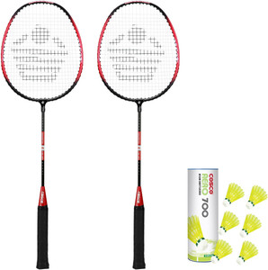 COSCO CB - 89 Badminton Racket And Aero 700 Shutle Box Badminton Kit ...