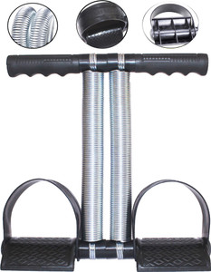 TOPPRO Double Spring , Ab Exerciser - Fitness Equipment (Black) Ab ...