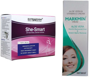 Extraposh Anion Sanitary Pad + Markmin Scar & Stretch Mark Remover ...