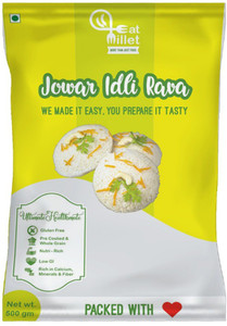 eat millet JOWAR IDLI RAVA PACK OF 3 Price in India - Buy eat millet ...