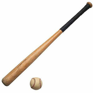 ONE PLUS SPORTS Wood Baseball Bat 32" inch Popular Window Willow ...