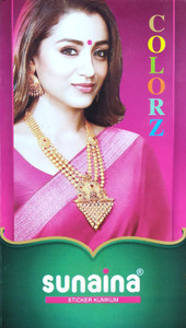 SUNAINA COLORZ 288 Bindi Book For Women (SIZE-6) FOREHEAD Multicolor ...