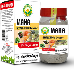 Basic Ayurveda Maha Neem Karela Granules Price in India - Buy Basic ...