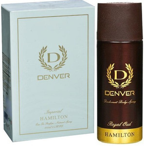 DENVER Imperial Eau De Parfum 100ml & Royal Oud Deo 165ml Price in ...