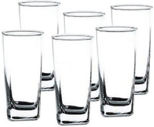 Ocean (Pack of 6) Plaza Hi Ball Glass Set Water/Juice Glass Price in ...