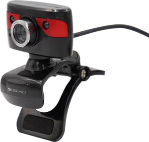 ZEBRONICS ZEB-CRYSTAL CLEAN 300 Webcam with Built-In Microphone with ...