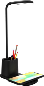 Portronics Brillo II with Wireless Charging, Pen Holder, LED Indicator ...