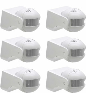 Quick Sense 6pc Combo Degree Automatic Wall Infrared PIR Motion Sensor ...