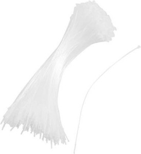 Flipkart.com | greengrow 7" White 5000 Pcs Plastic Loop Lock Pins Nylon ...