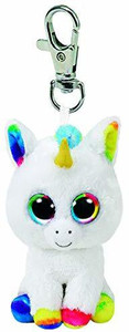 TY Toys Pixy - White Unicorn Clip - 8 cm - Pixy - White Unicorn Clip ...