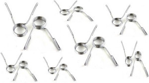 MUSCLEN FITNESS Gym Rod Spring Lock pack of 14 (2*7=14) Fitness Grip ...