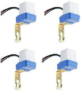 kamcon 4pc Combo 220 V Auto Day/Night On and Off Photocell Lighting LDR ...