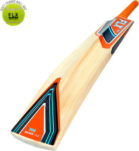 FLX by Decathlon T900 SIZES 6, SH, KASHMIR WILLOW ADVANCED CRICKET BAT ...