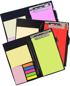 PAPERLLA Memo Neon/Pink and Crimson Red Note Pad Organiser/Memo ...