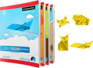 Classmate Origami 24 x 18 cm Book-size Notebook Single Line 172 Pages ...