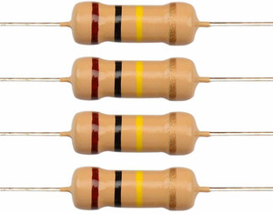 SHOKITECH 100K Ohm 1Watt Carbon Film Resistor (Pack of 100) Electronic ...