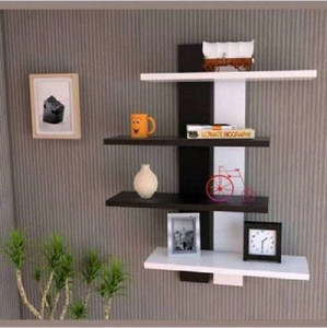 SZHC MDF Tree Shape Floating Wall Mounted Shelves Rack for Decor ...
