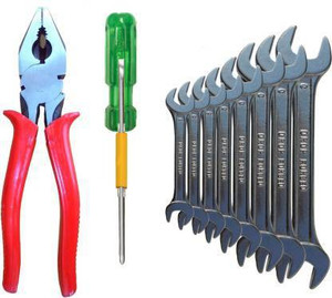 Aaisha Crafts Hand Tool Kit (10 Tools) Hand Tool Kit Price in India ...