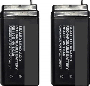 UT 4V 1 Ampere Sunca/Sigma Sealed Lead Acid Type - Pack of 2 Battery ...