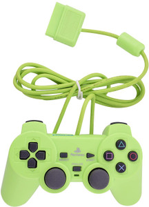 COMPUTER PLAZA GREEN COLOR PS2 REMOTE WIRED (GREEN COLOR) Gamepad ...