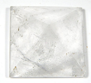 hoseki Clear Quartz Crystal Pyramid stone Regular Angular Crystal Stone ...