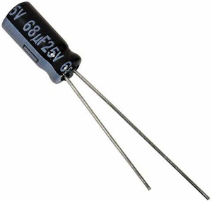 IHC 68uF 25Volt Electrolytic Capacitors (Pack of 50) Electrolytic ...