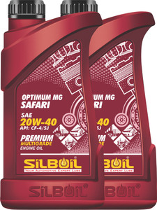 SILBOIL ENGINEOIL-39 OPTIMUM MG SAFARI 20W-40 CF-4/SJ High Performance ...