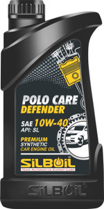 SILBOIL POLO CARE-DEFENDER 10W-40 SL PREMIUM Full-Synthetic Engine Oil ...
