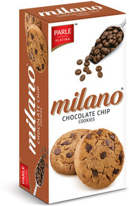 PARLE Milano Chocolate Chip Cookies Price in India - Buy PARLE Milano ...