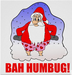 Bah Humbug Poster Size-12x18inch, Paper Thickness - 300 GSM For Office ...