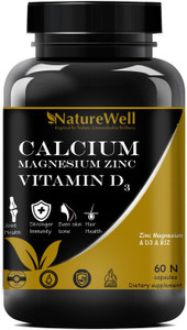 Naturewell Calcium with Mag Zinc & Vit D3 - 60 capsules (Gold) Price in ...