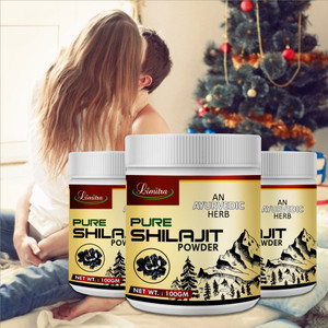 Limitra Pure Shilajit herbal powder for Regulates Hormones and Immune ...