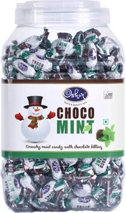 Oshon Choco Mint Filled with Chocolate & Mint Mouth Refreshing Candies ...