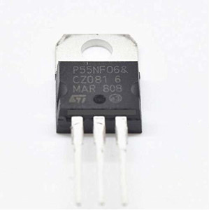TechInfo 1 Pcs of 5506 / P55NF06 / P55 50A 60V N-CHANNEL POWER MOSFET ...