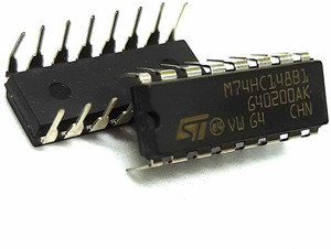 TechInfo 74148 M74HC148B1 / M74HC148, 8 TO 3 LINE PRIORITY ENCODER IC ...