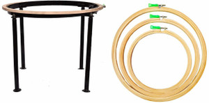 Dealx Ari Work Stand, Ari Embroidery Frame Stand, Maggam Work Stand ...