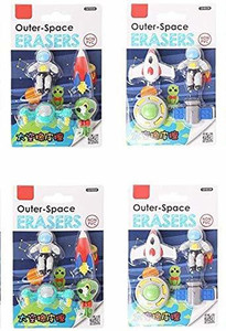 Flipkart.com | Asera Space Erasers for Birthday Return Gifts (Pack of 4 ...
