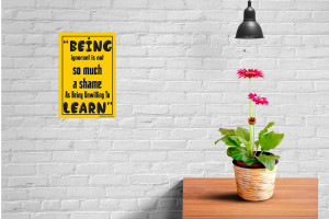 Quotation Sticker Poster| Quotation Poster For Office/Study Room/Living ...