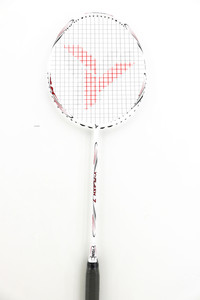 Young YFLASH 7 NANO CARBON GRAPHITE White, Black Strung Badminton ...