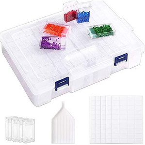 Octor SGHUO 84 Slots Diamond Painting Storage Containers, Diamond ...