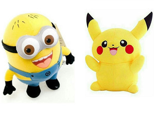 Sanvidecors minion-32cm and Pikachu - 32 cm - minion-32cm and Pikachu ...