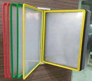 Flipkart.com | Greethu Plastic Wall Hanging Documents Storage Folders ...