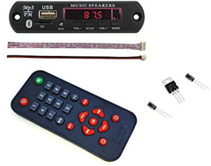 ERHIndia Bluetooth Fm USB AUX Card MP3 Stereo Audio Player kit with IR ...