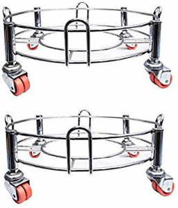 Shengshou Modular Kitchen Heavy Stainless Steel Cylinder Trolley with ...