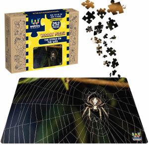 Webby The Spider on the Web Wooden Jigsaw Puzzle, 252 pieces - The ...