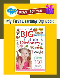 My First Learning Big Book Of Picture Dictionary | Educational Book By ...