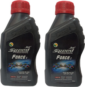 JET Speed Force 1SAE 20 W 40 API CF SF (500 ML) - Pack Of 2 Heavy Duty ...