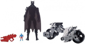 Transfomers Batman Justice League Action and Transforming Batcycle ...