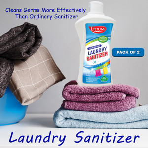 LILIUM Laundry Sanitizer to Remove Germs from Clothes, 450ml, Pack of 2 ...
